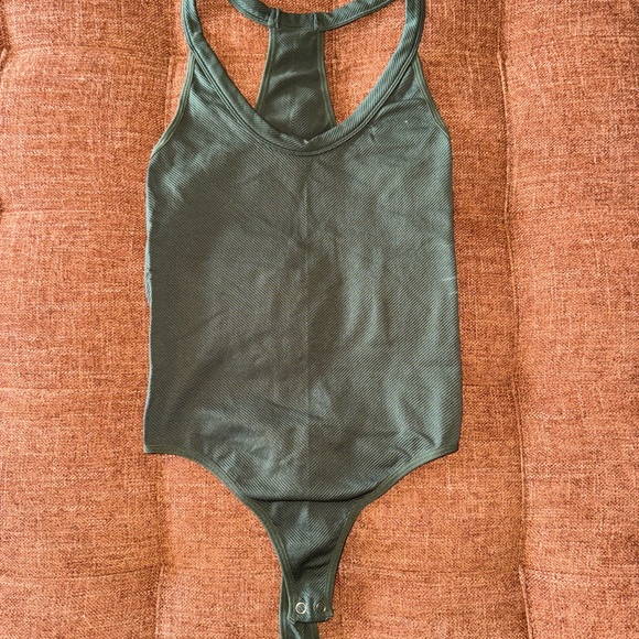 True Craft | Tops | True Craft Bodysuit Green | Poshmark